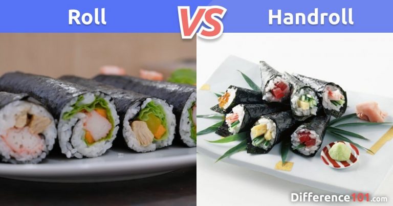 Roll vs. Handroll: Differences, Pros & Cons, Safety | Difference 101