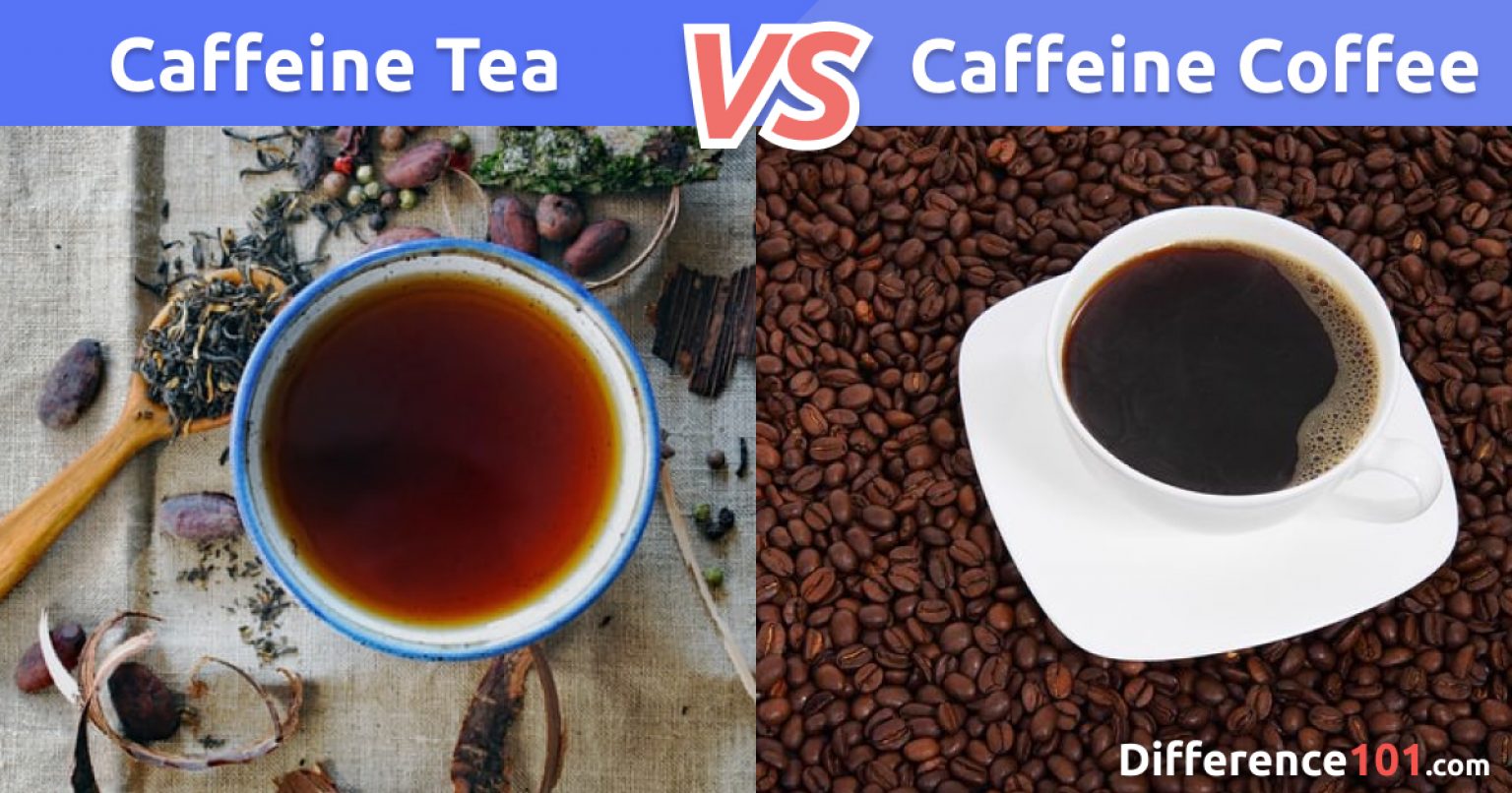 Caffeine in Tea vs. Coffee: Differences, Similarities, Pros & Cons ...