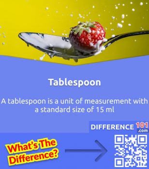 Teaspoon vs Tablespoon: 7 Key Differences & Examples | Difference 101