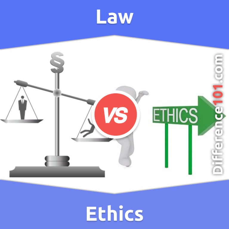 Law vs. Ethics: 7 Key Differences, Pros & Cons, Similarities | Difference 101