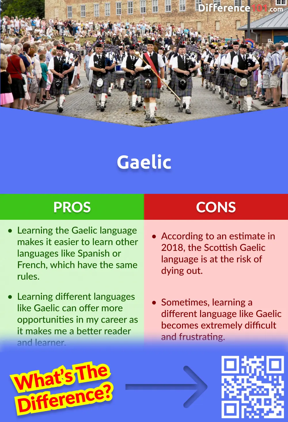 Gaelic vs. Celtic: 5 Key Differences, Pros & Cons, Similarities | Difference 101