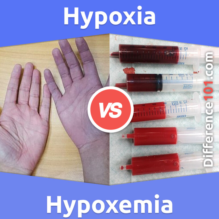 Hypoxia vs. Hypoxemia: 5 Key Differences, Pros & Cons, Similarities ...