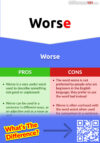 Worse vs. Worst: 7 Key Differences, Pros & Cons, Examples | Difference 101