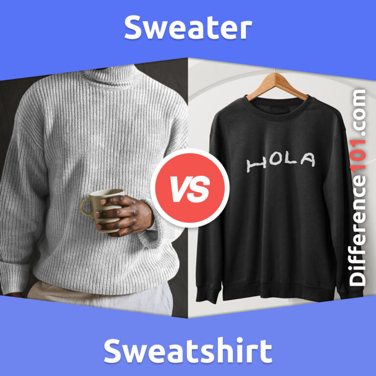 Sweater vs. Sweatshirt: 5 Key Differences, Pros & Cons, Similarities ...