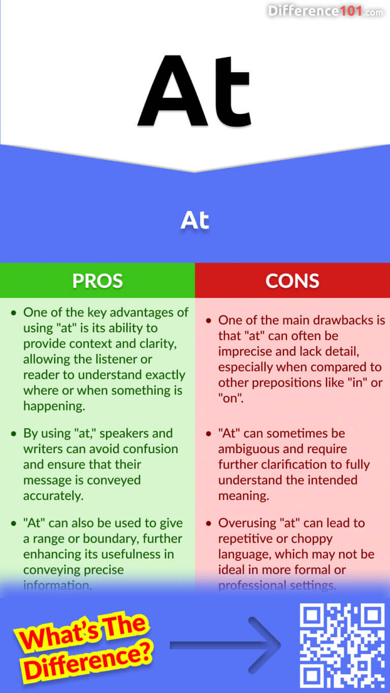 At vs. To: 3 Key Differences, Pros & Cons, Similarities | Difference 101